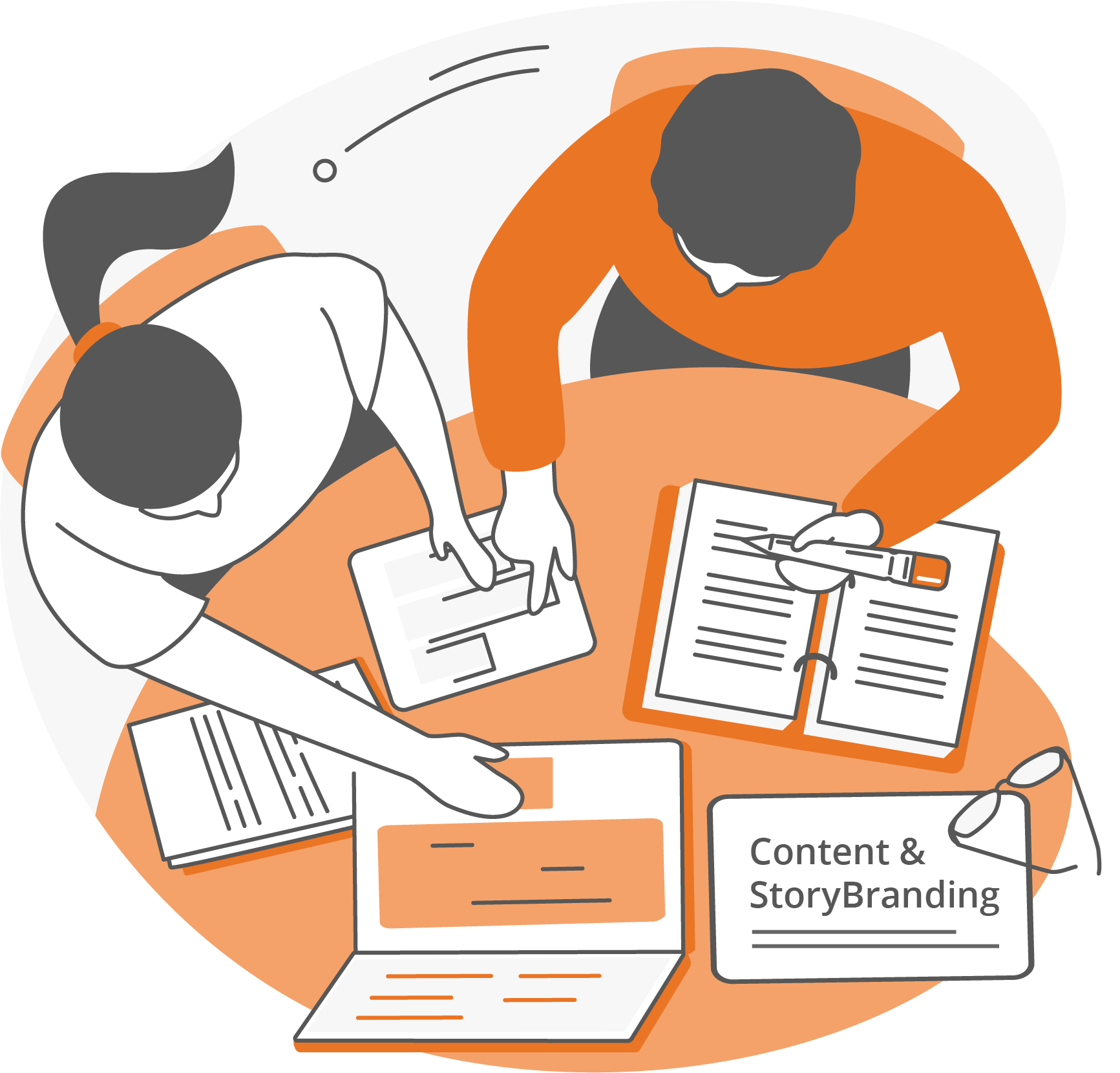 Website Content Writing Services | Content & StoryBranding | Vivid Image